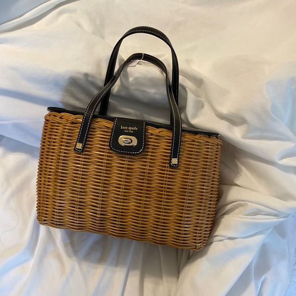 kate spade | Bags | Vintage Kate Spade Wicker Bag | Poshmark